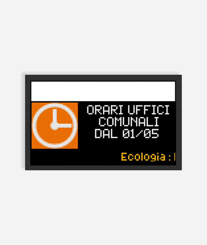 INFORMATION PANELS - SCAE S.p.A.